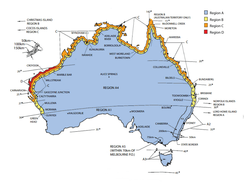 Why Wind Region Ratings Matter - Container Domes Australia